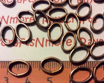 Copper split rings | Etsy