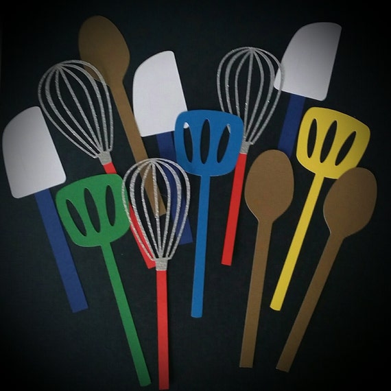 Cooking Utensil Cut-outs Set of 12