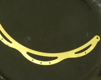 Brass jewel parts by OzBrassShop on Etsy