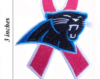 Unique panthers ribbon related items | Etsy