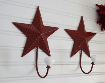 Star wall hooks | Etsy