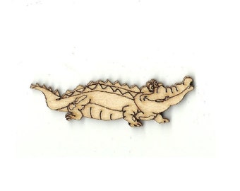 Alligator cut out | Etsy