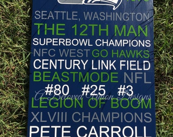 Unique seahawks birthday related items | Etsy