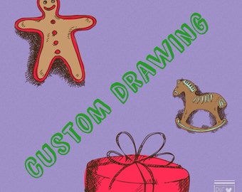 Items similar to Custom Drawings on Etsy