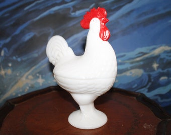 Rooster candy dish | Etsy