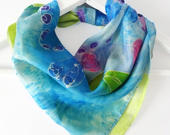 Small neck scarf | Etsy