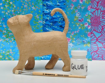 Decoupage cat | Etsy