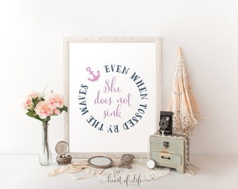 Nautical quote | Etsy