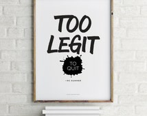 Unique too legit to quit related items | Etsy