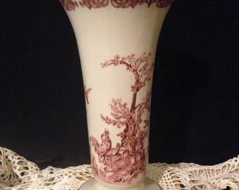 Unique red transferware related items | Etsy