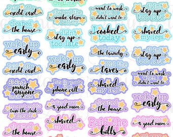 Functional Stickers for your Planner by PlannerChickDesigns