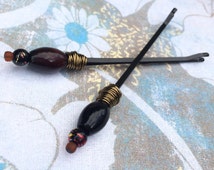 Popular items for hair stick barrette on Etsy