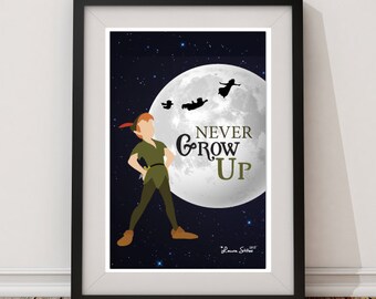 Peter pan poster | Etsy