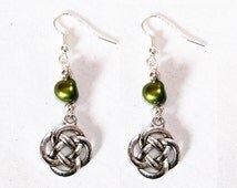 Popular items for knot earrings on Etsy