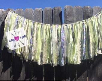 Torn fabric banner | Etsy