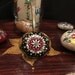 Hand painted stone mandala stone stone art bohemian stone