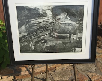 Black white etching | Etsy