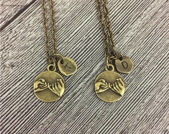 Pinky swear necklace | Etsy