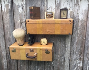 Suitcase shelves | Etsy