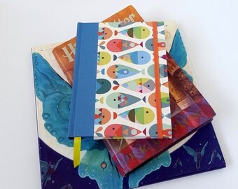 Fish guest book | Etsy