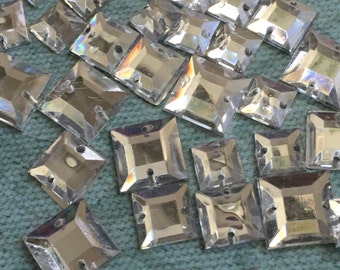 Sew on rhinestones | Etsy