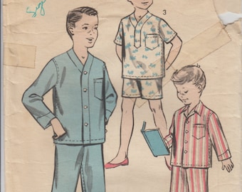 Boys pajama patterns | Etsy