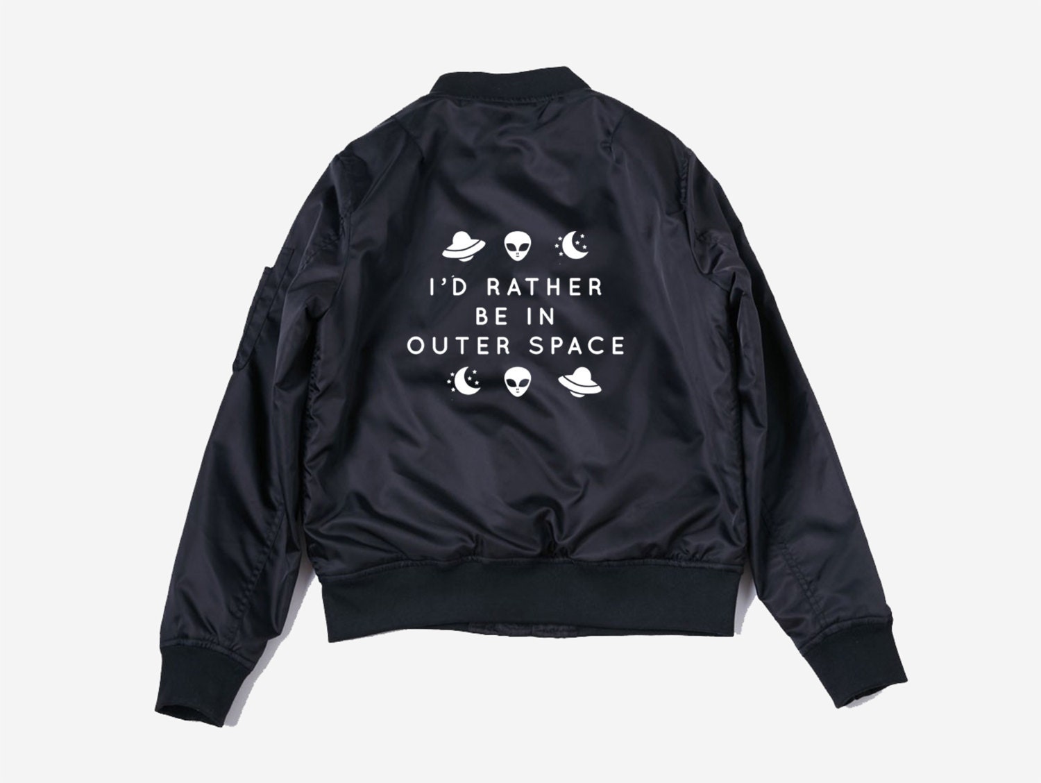 Rather be in Outer Space Bomber Jacket