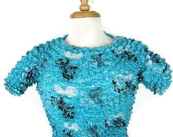 Popcorn blouse | Etsy