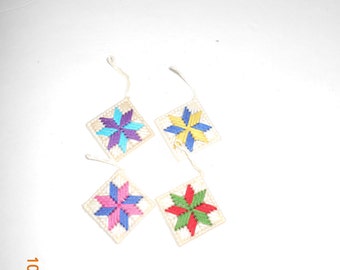 Unique plastic canvas star related items | Etsy