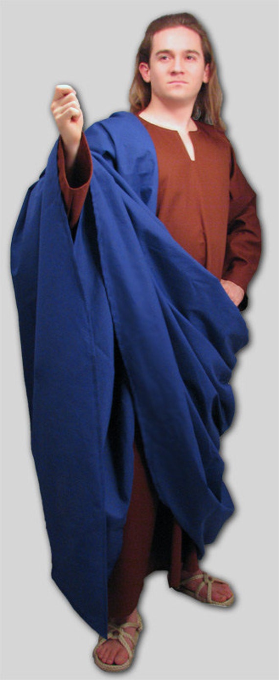 Ancient Roman Toga and robe 2 piece costume