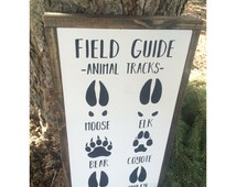Unique animal tracks related items | Etsy