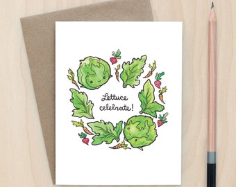 Lettuce celebrate | Etsy