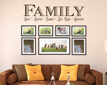Popular items for family wall decal on Etsy