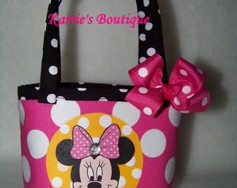 Minnie mouse purse | Etsy