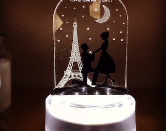 Light up cake topper | Etsy