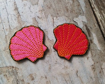 Seashell patches | Etsy