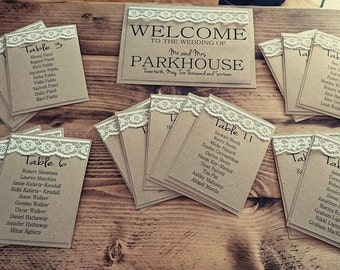 Wedding insert card | Etsy