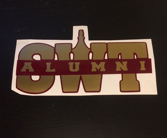SWT Alumni Old Main Sticker by BaileyBoosVinyl on Etsy
