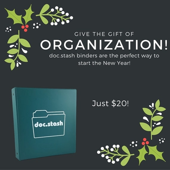 Document Management Binder by docstash on Etsy