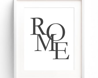 Italian word art | Etsy