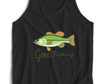 Unique gone fishing shirt related items | Etsy