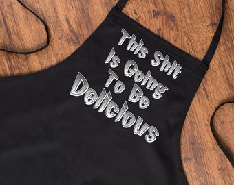 Funny aprons for men | Etsy