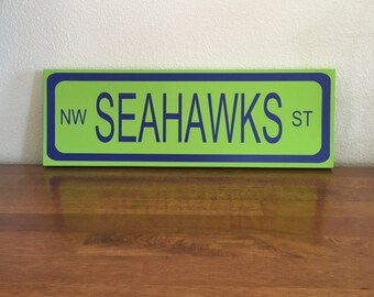 Seahawks wood sign | Etsy