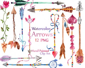 Love arrow clipart | Etsy