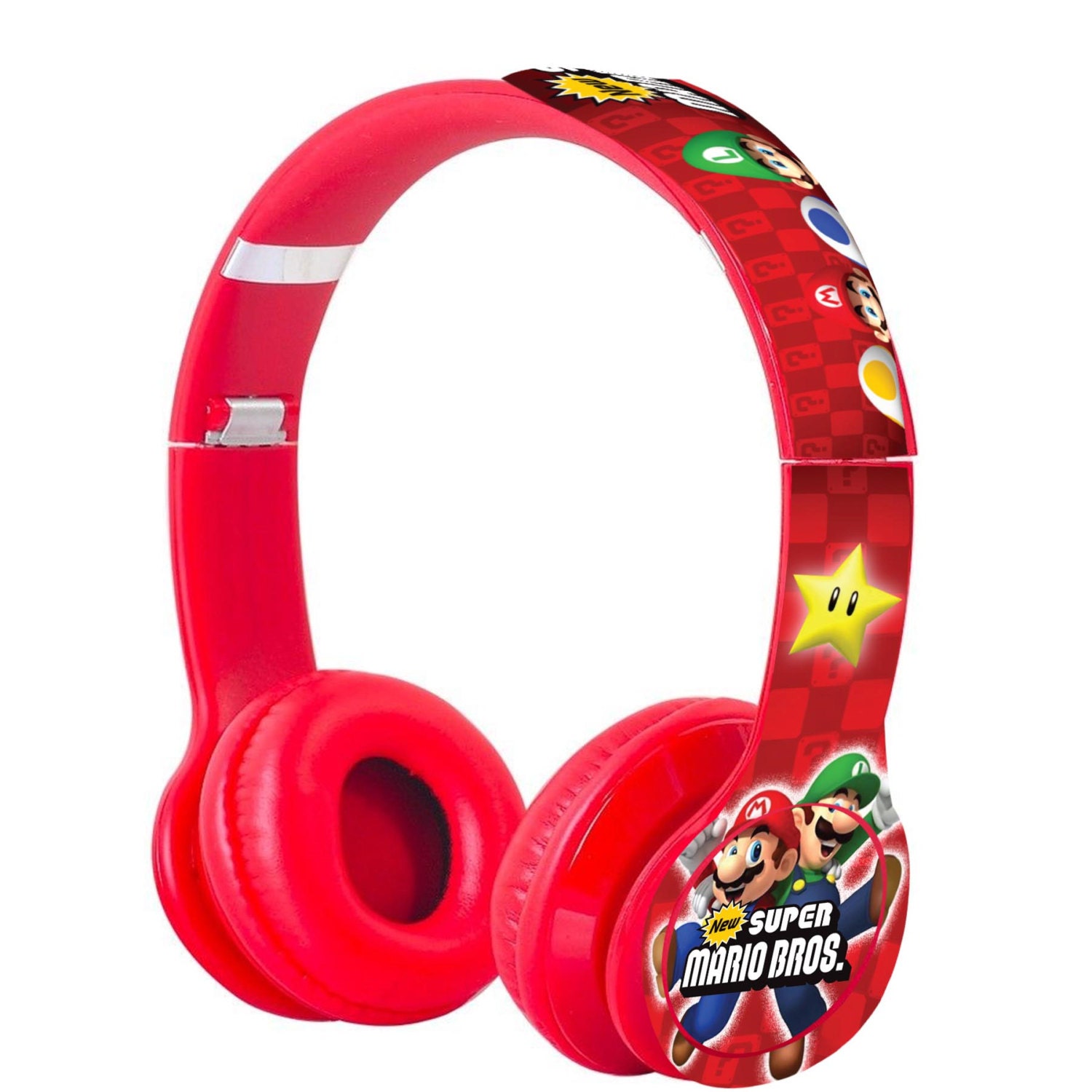 Super Mario Headphones 2018 by design3creative on Etsy