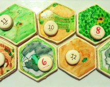 Unique catan pieces related items | Etsy