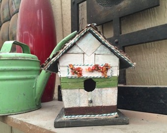 Bark birdhouses | Etsy