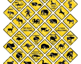 Moose crossing sign | Etsy