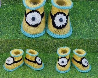 Minion socks | Etsy