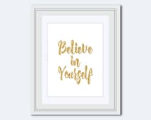 Unique inspirational wall art related items | Etsy